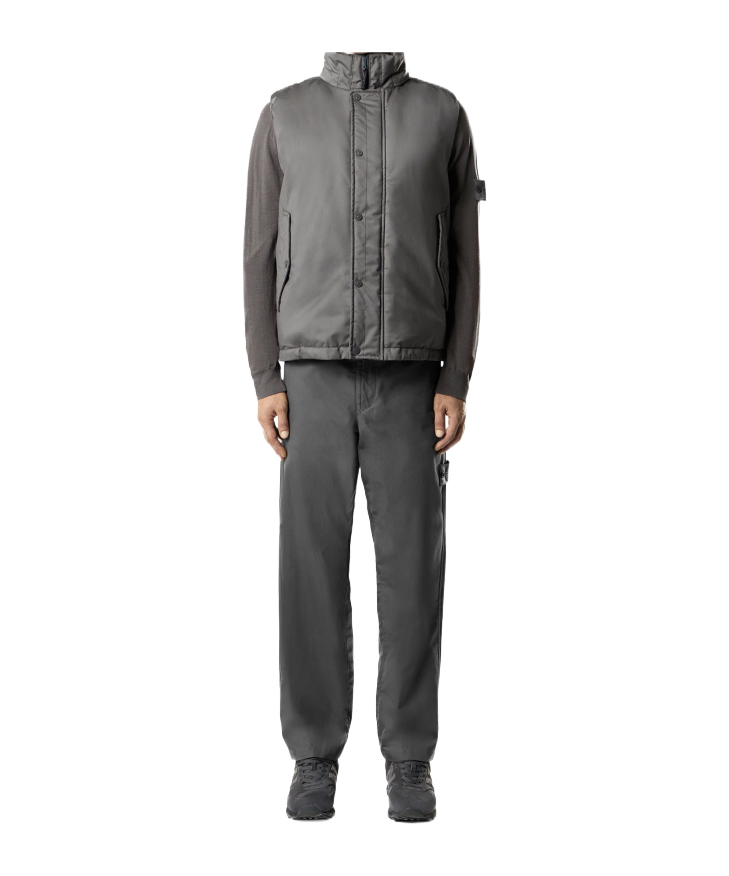 STONE ISLAND Regular-fit chino trousers with natural weather protection